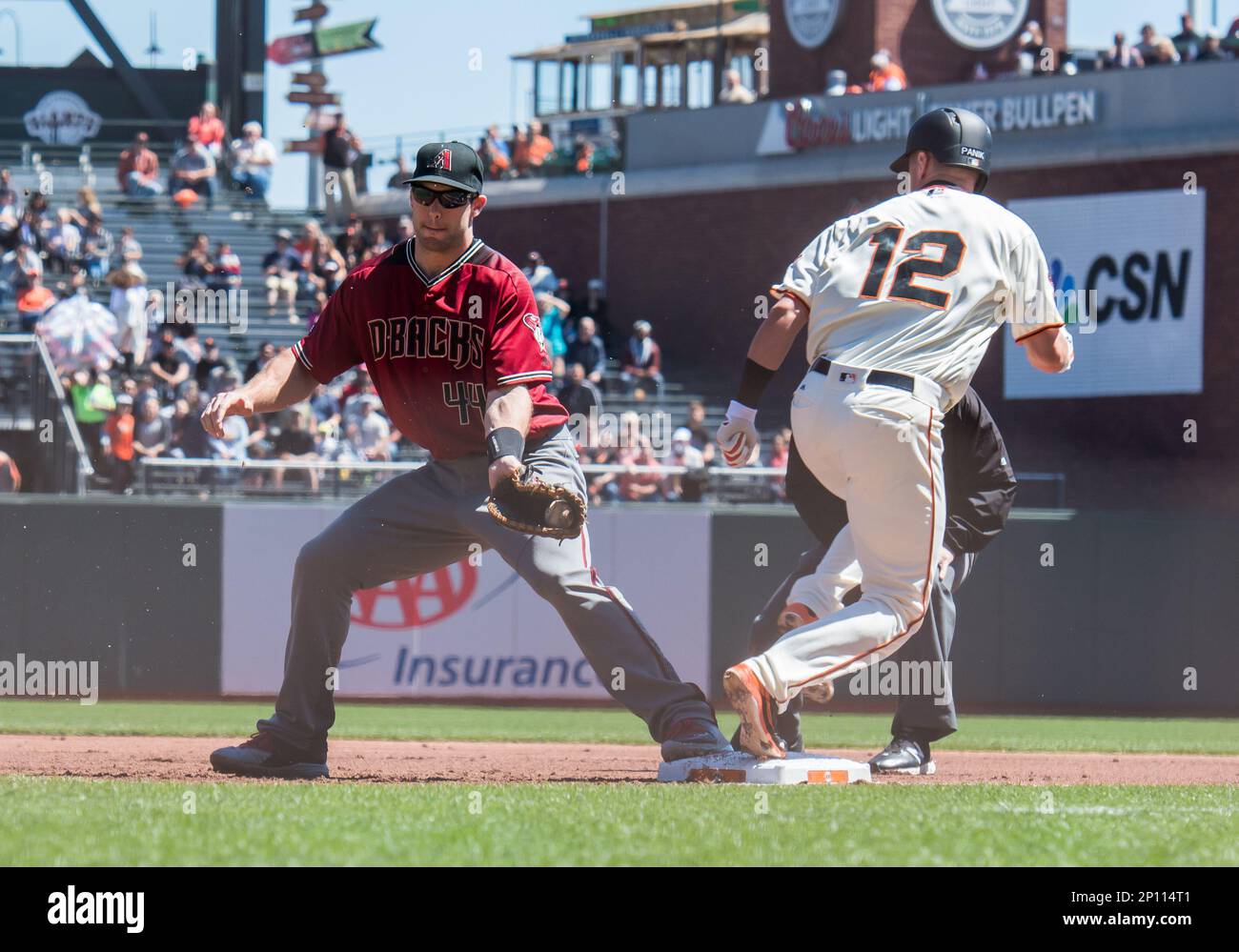 AUG 31 2016:Arizona Diamondbacks first baseman Paul Goldschmidt (44 ...