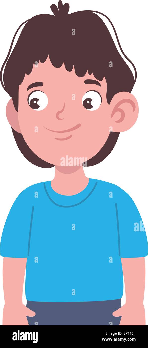 autism little boy Stock Vector Image & Art - Alamy