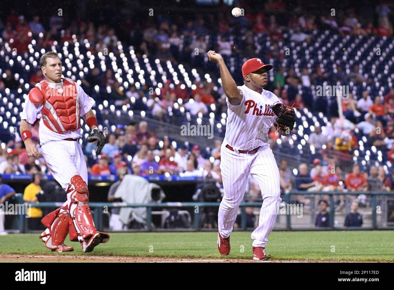 August 31, 2016:Philadelphia Phillies Pitcher Edubray Ramos (61) [11509 ...