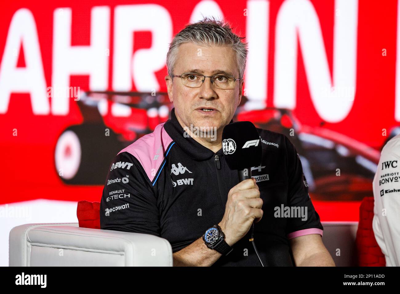 FRY Pat, Chassis Technical Director of Alpine F1 Team, portrait during ...