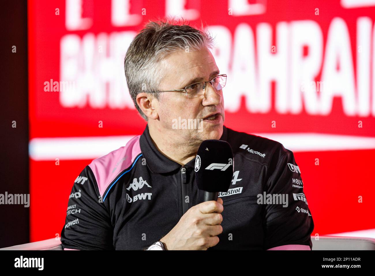 FRY Pat, Chassis Technical Director of Alpine F1 Team, portrait during ...
