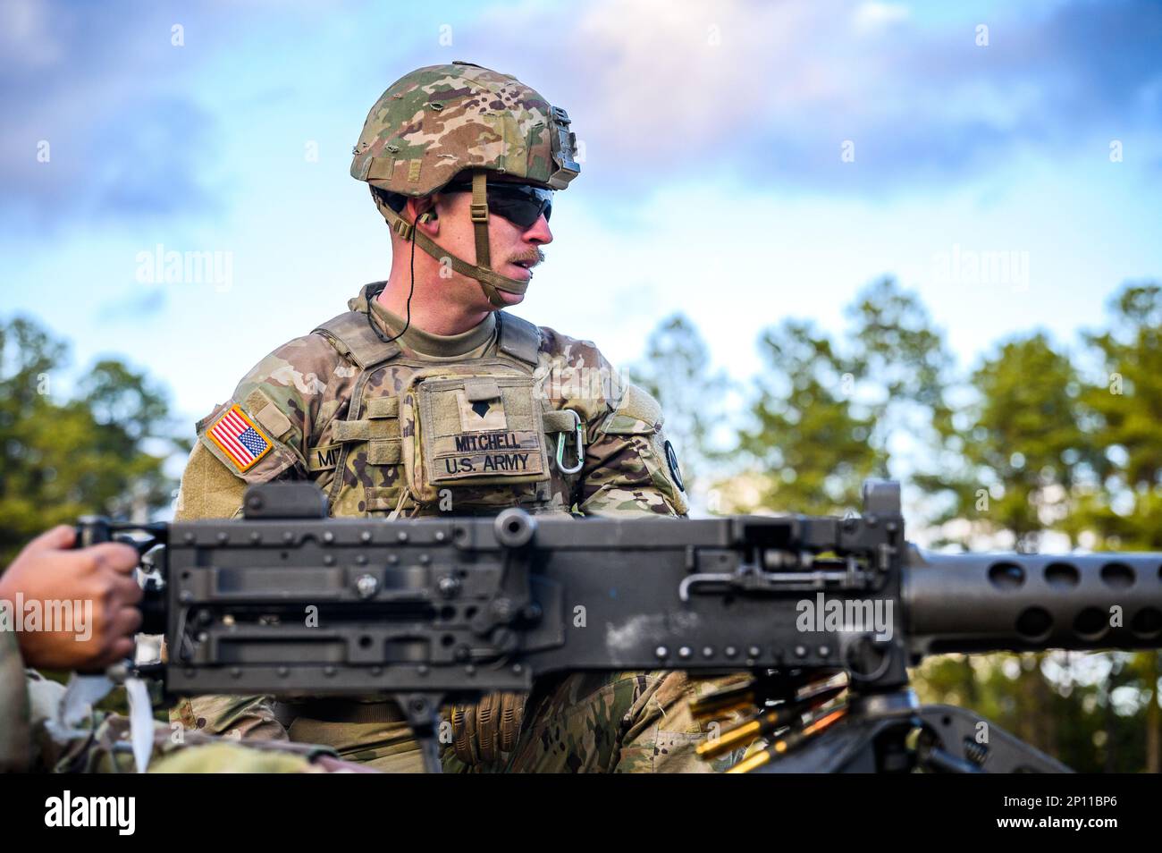 U.S. Army National Guard Soldiers with New Jersey's B Troop, 1st ...