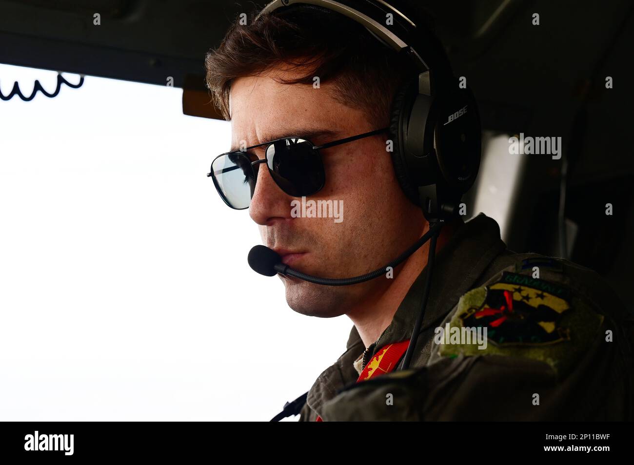 U.S. Air Force Capt. Jordan Robertson, C-17 Globemaster III pilot ...