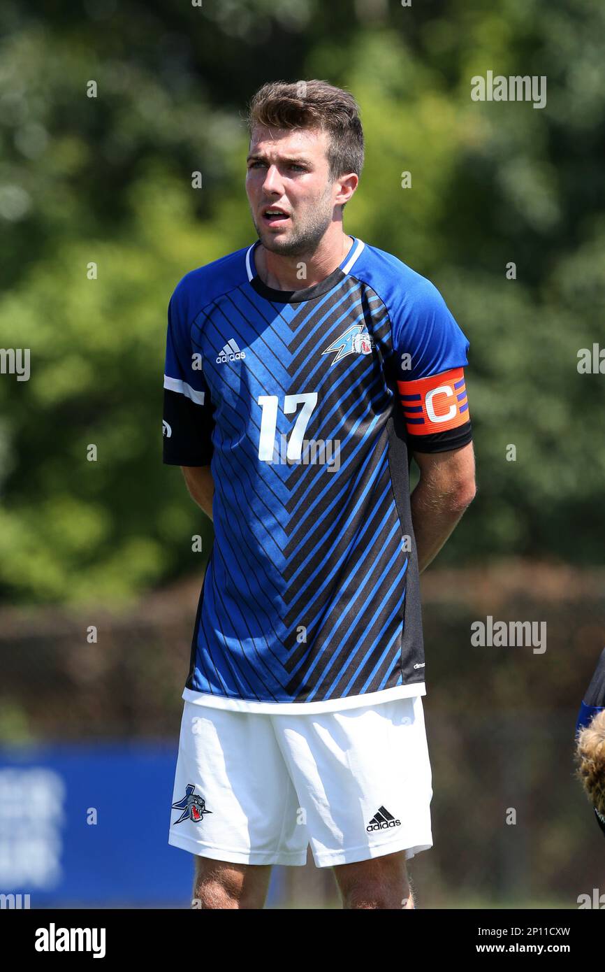 28 August 2016: UNC Asheville's Andrew Lawrence. The Duke University ...