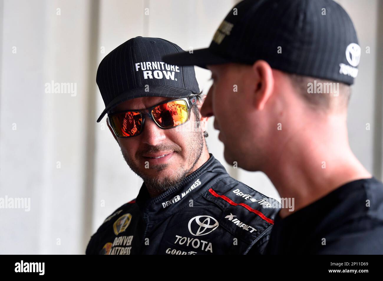 Martin Truex Jr, Furniture Row / Denver Mattress Toyota Camry and Cole ...