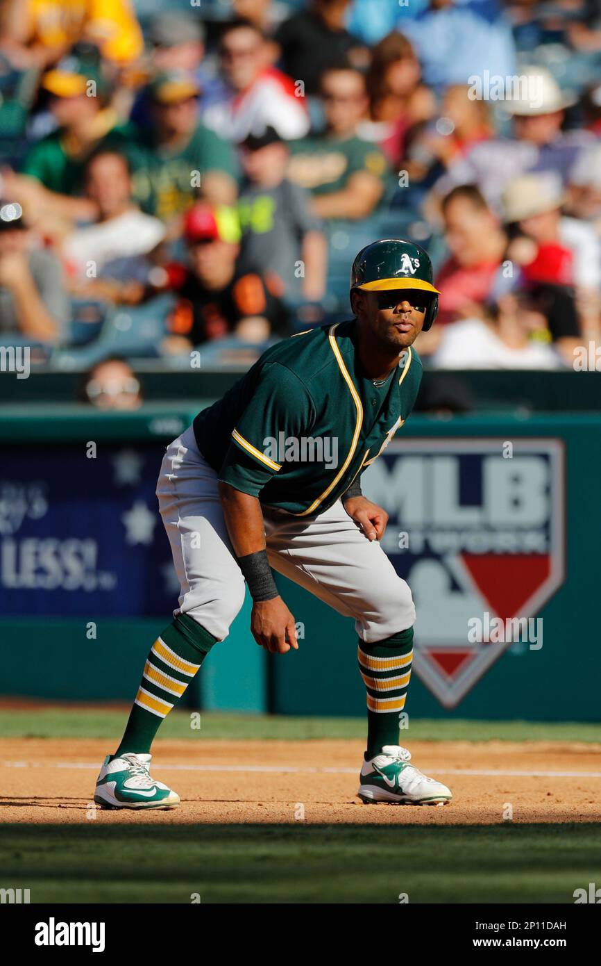 August 4, 2016: Oakland Athletics left fielder Khris Davis (2) during ...