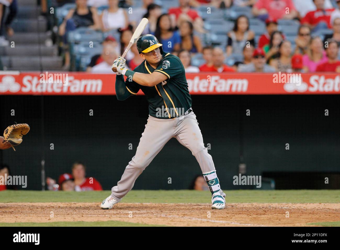 August 4, 2016: Oakland Athletics third baseman Ryon Healy (48) during ...