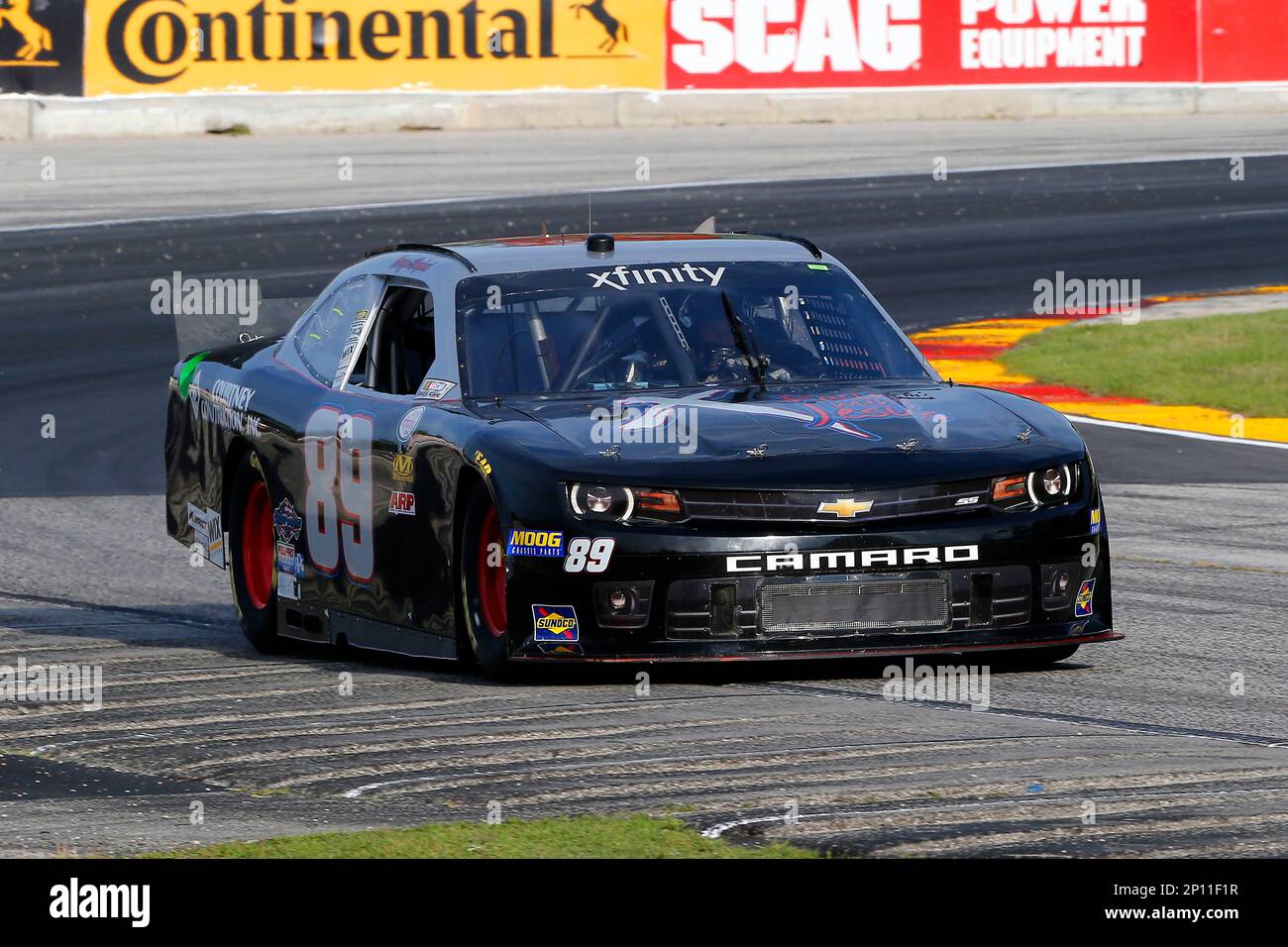 Morgan Shepherd during qualifying for the NASCAR Xfinity Series Road ...