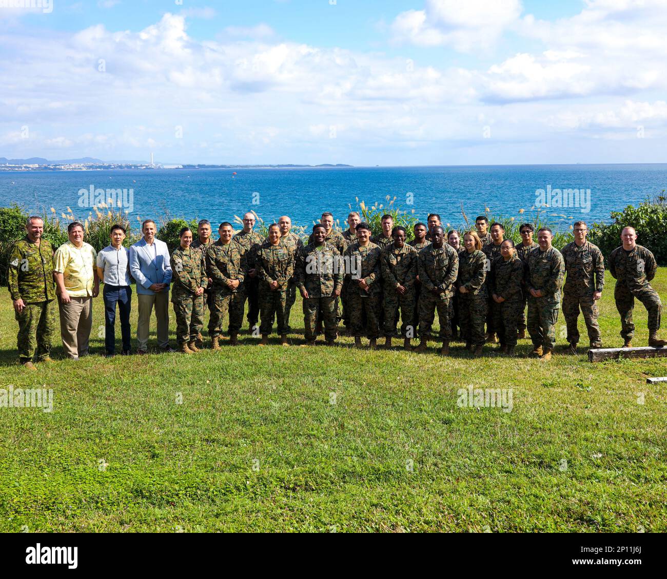 U.S. Marine Brig. Gen. Fridrik Fridriksson, commanding general of 3rd ...