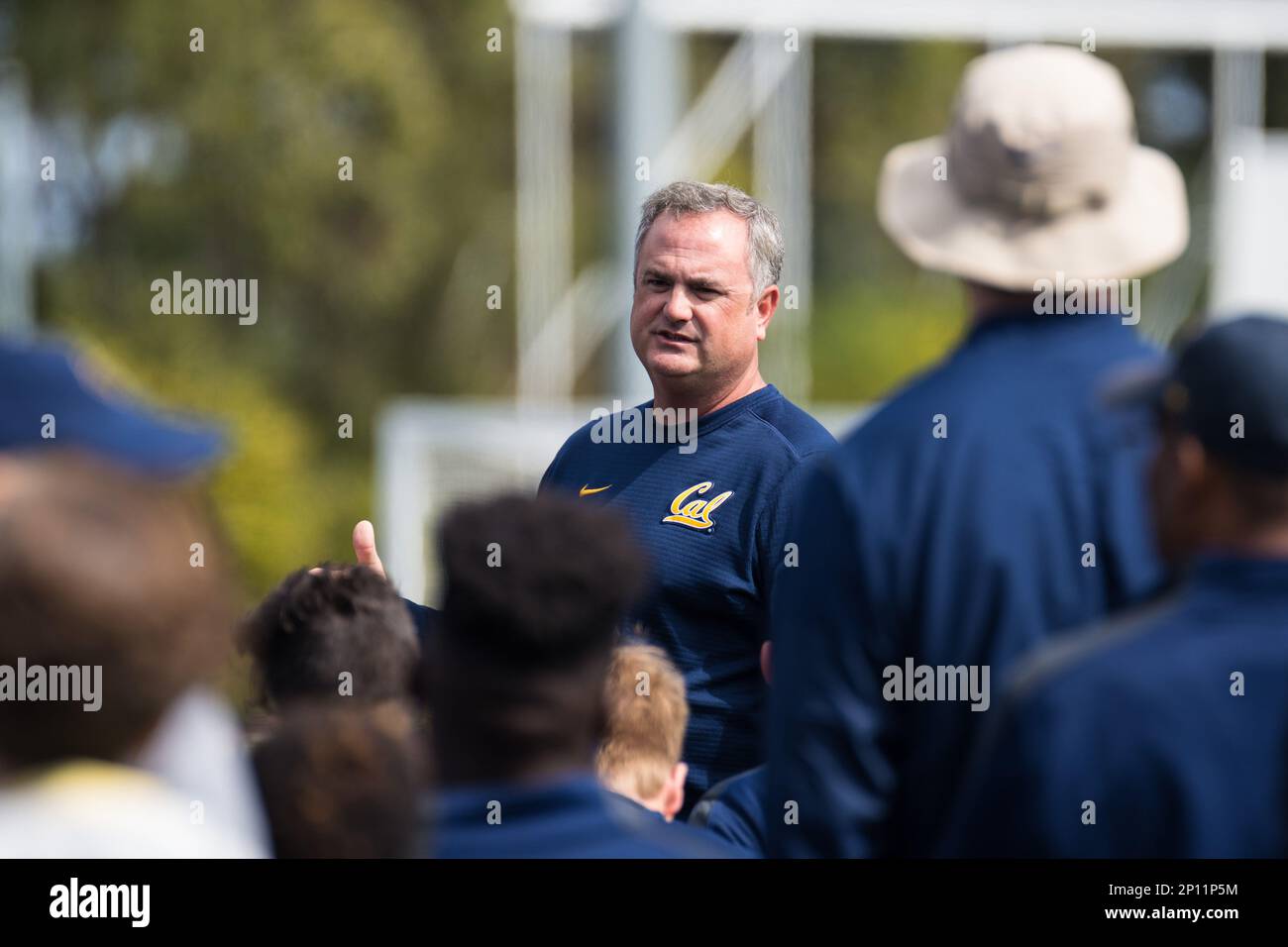 August 24, 2016: California Golden Bears coach Sonny Dykes addresses ...