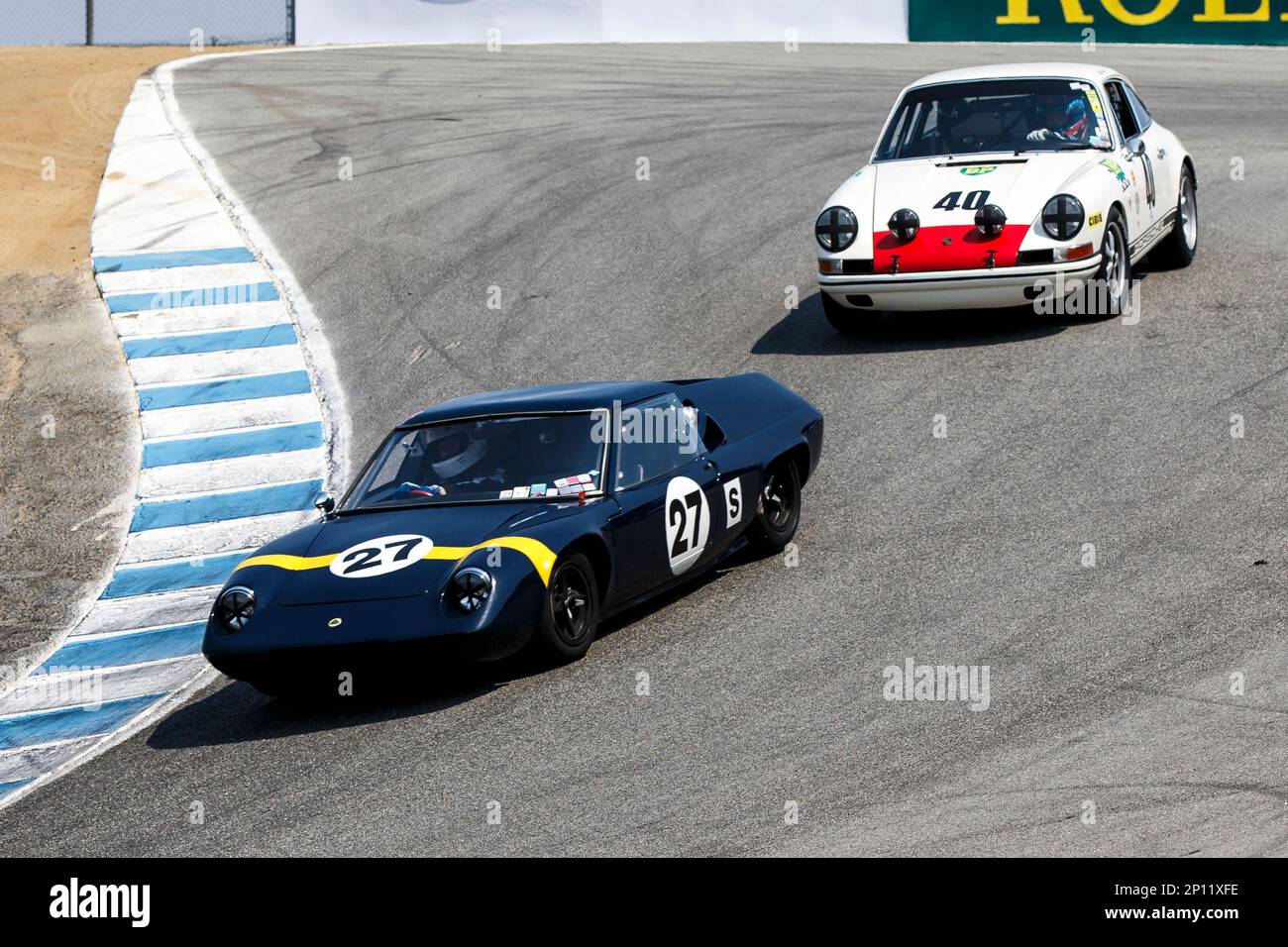 August 21, 2019: A 1966 Lotus Type 47 driven by Jay Embree from Granite ...