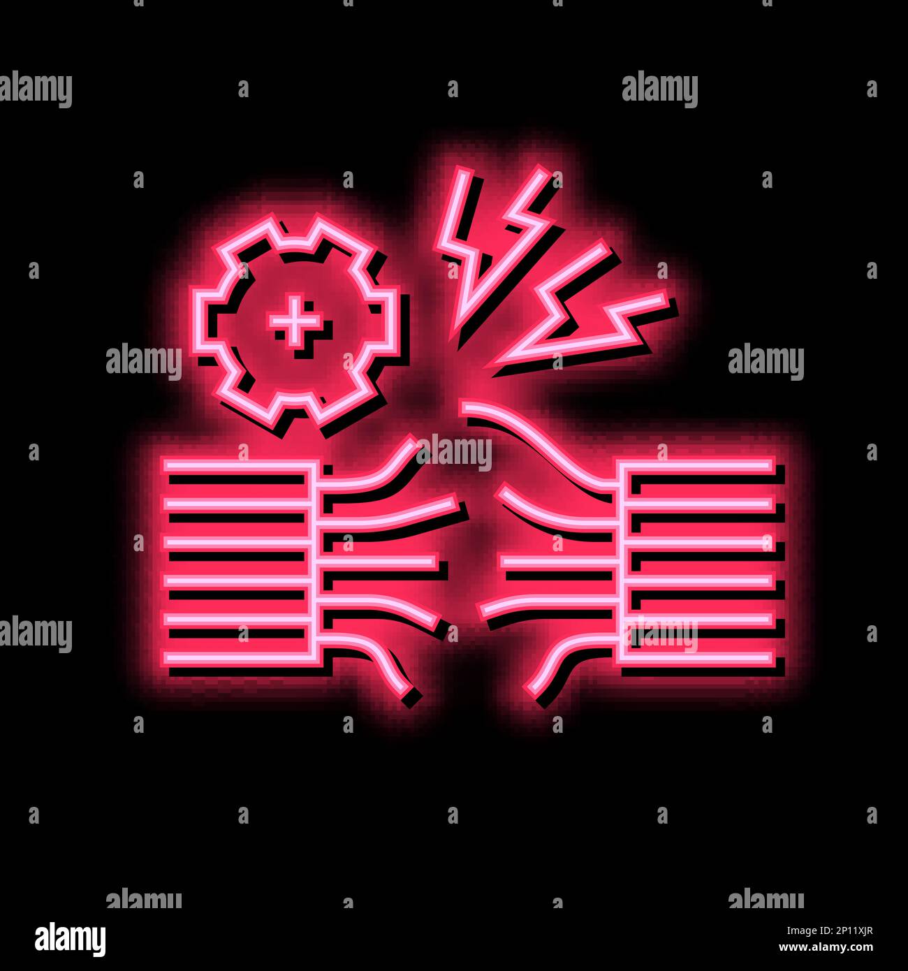 Wall breakage Stock Vector Images - Alamy