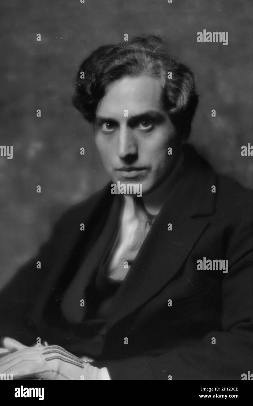 Korbel, Mario, Mr., portrait photograph, between 1914 and 1928 Stock ...