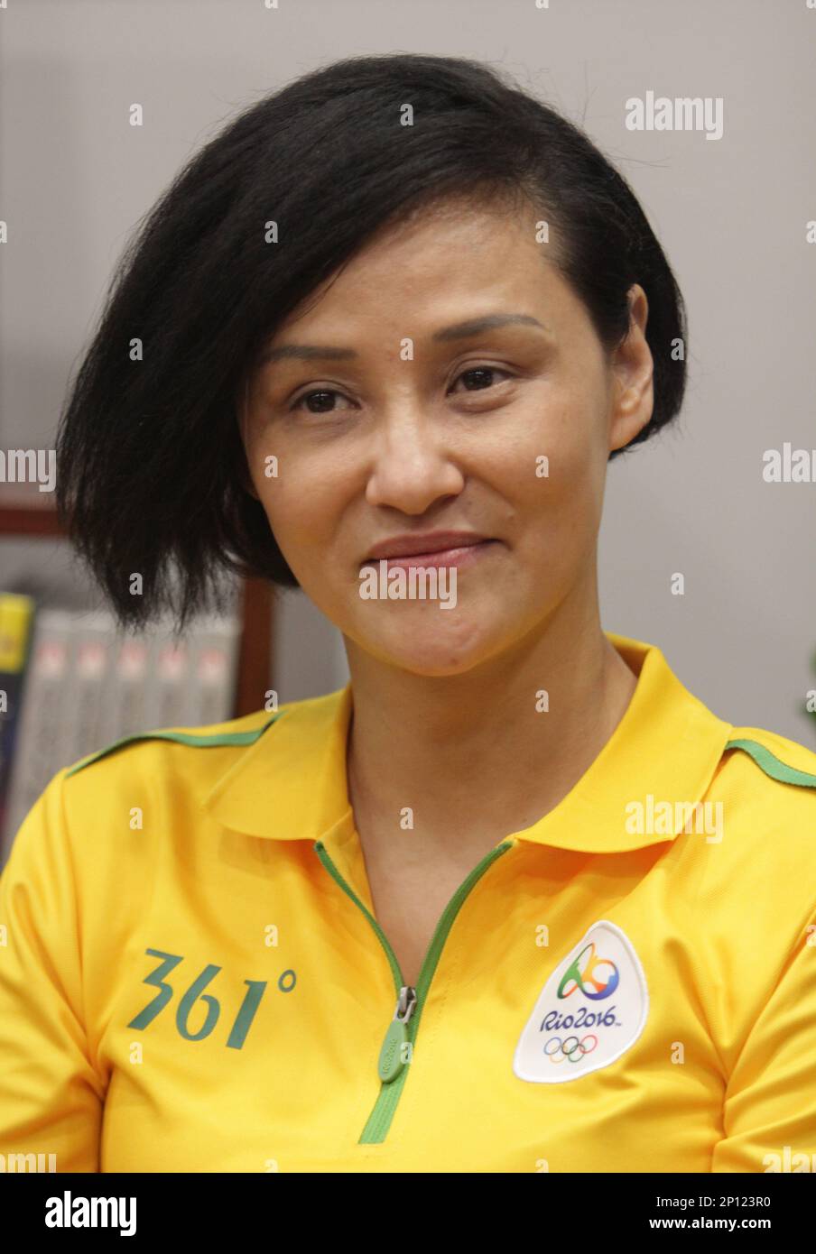 Former Chinese diver Gao Min, who won gold medals in the springboard ...