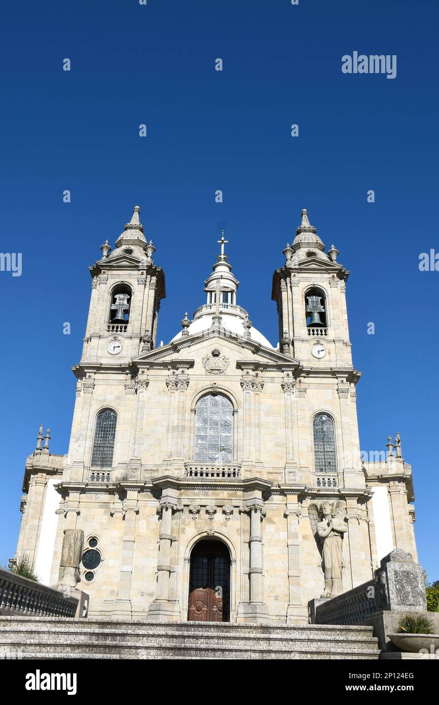 Santuário Nossa Senhora do Sameiro Braga Portugal Stock Photo - Alamy