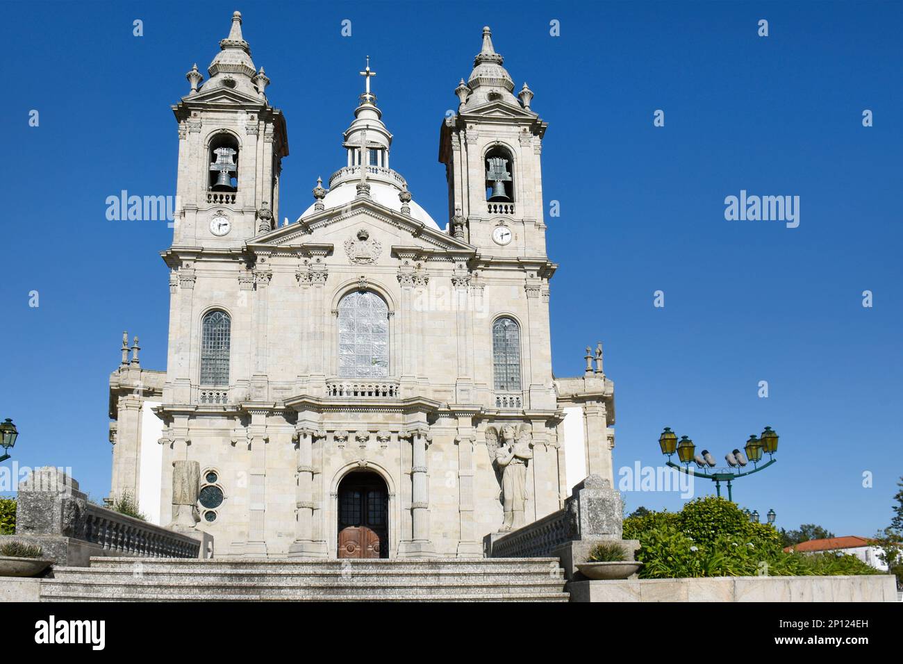 Santuário Nossa Senhora do Sameiro Braga Portugal Stock Photo - Alamy