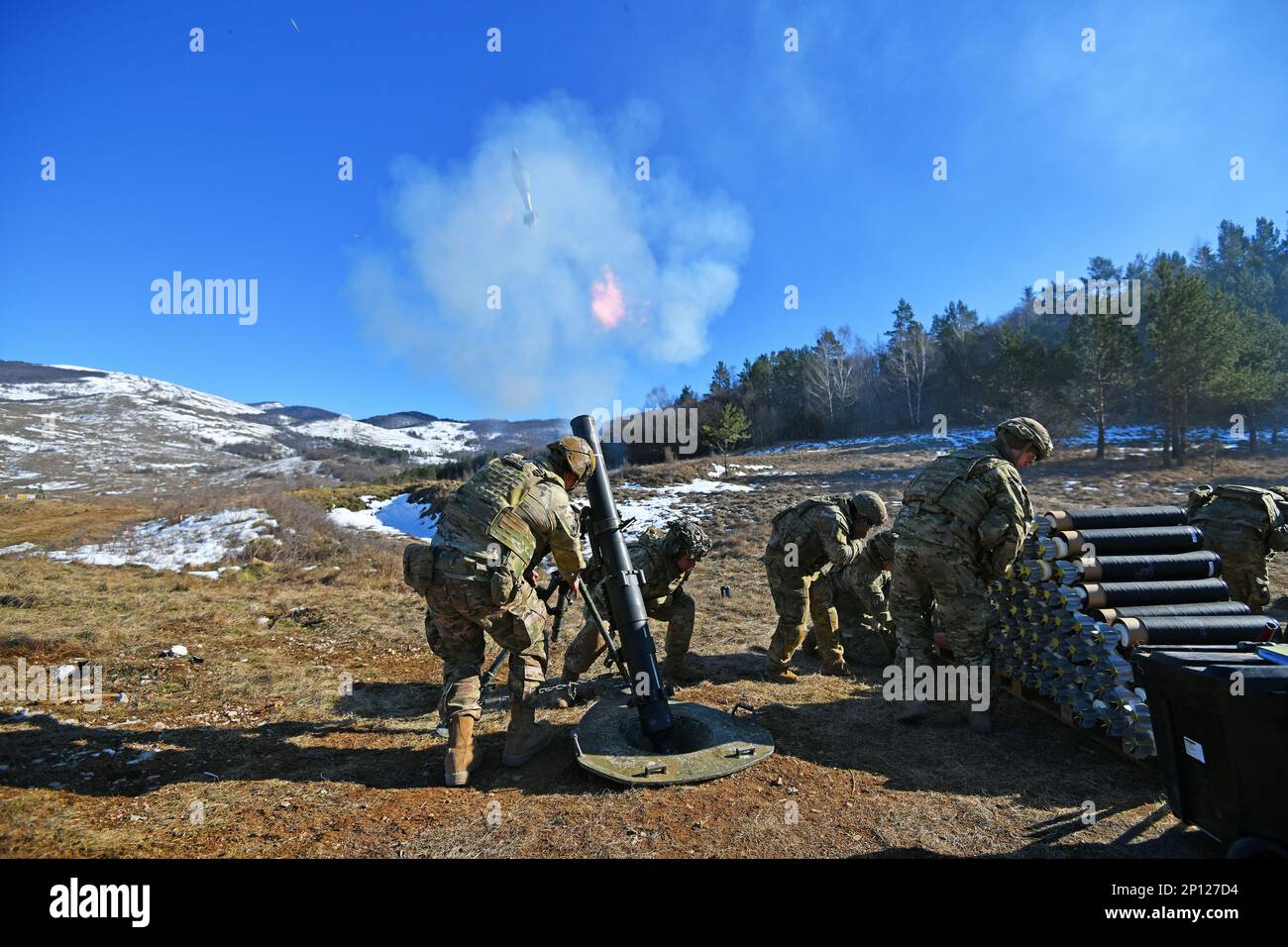 U.S. Army Paratroopers assigned to 2nd Battalion, 503rd Infantry ...