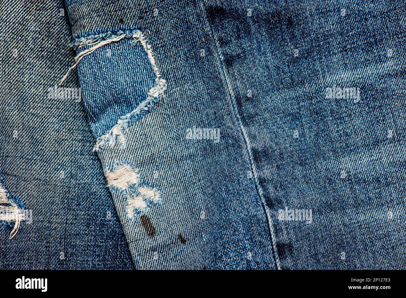 Jeans patch texture abstract hi-res stock photography and images - Alamy