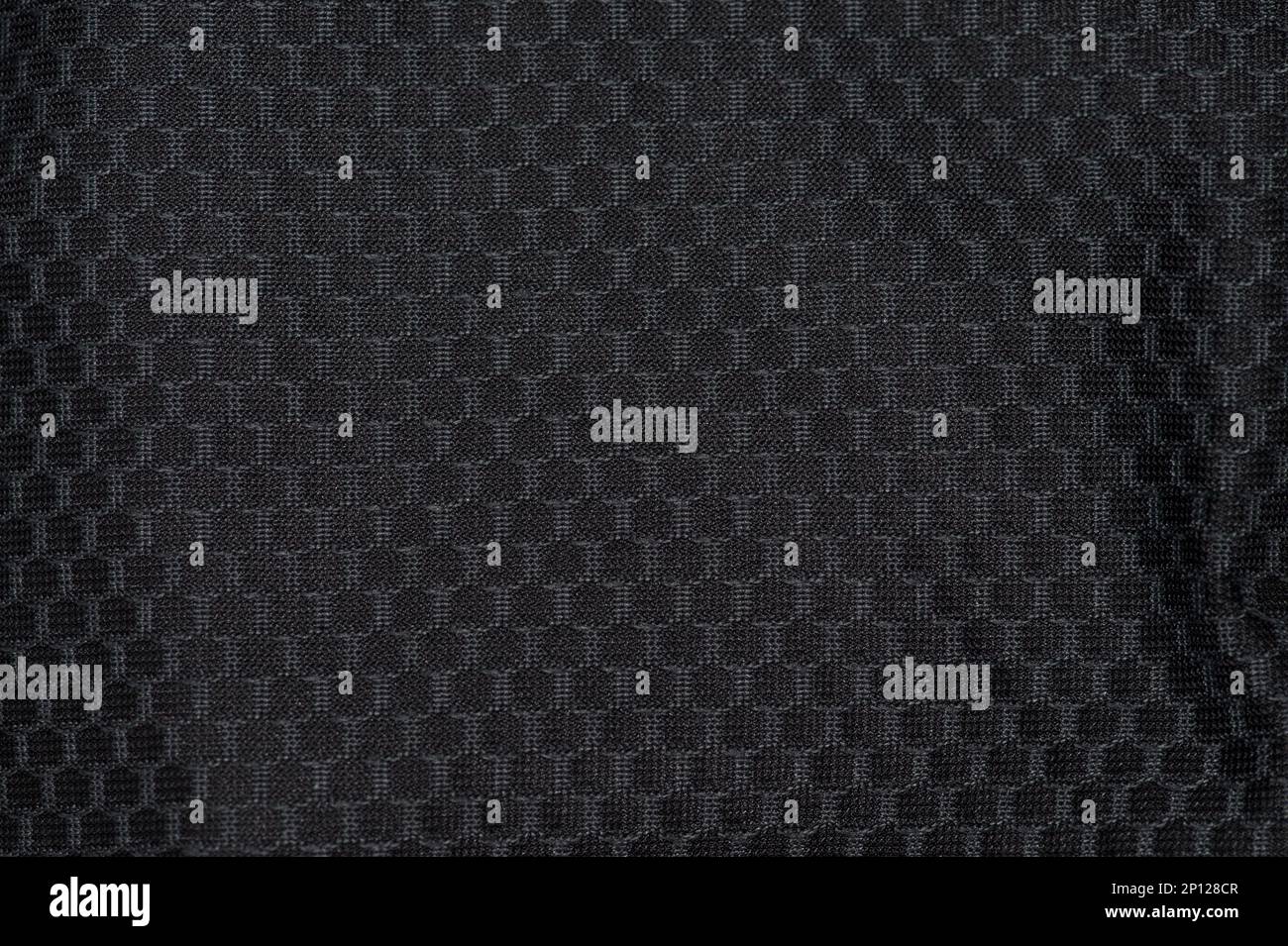 Black polyester fabric for background and texture Stock Photo - Alamy