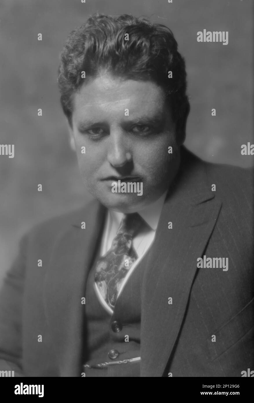 Irish american tenor john mccormack hi-res stock photography and images ...