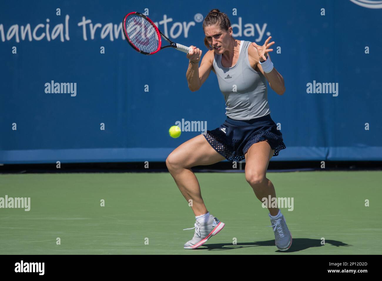 August 17, 2016 - Mason, Ohio, USA - Andrea Petkovic (GER) in action ...