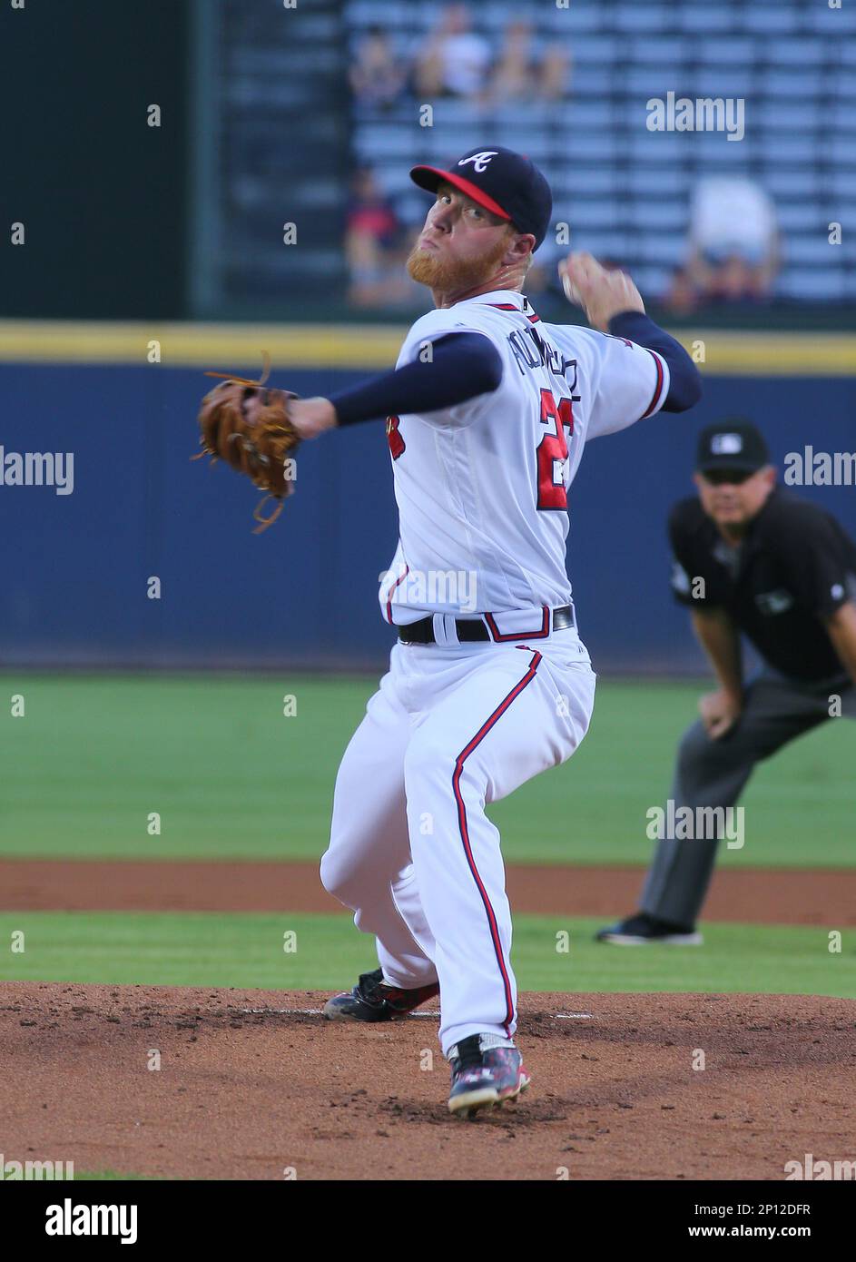 17 Aug 2016: Atlanta Braves Pitcher Mike Foltynewicz (26) [7923] during ...