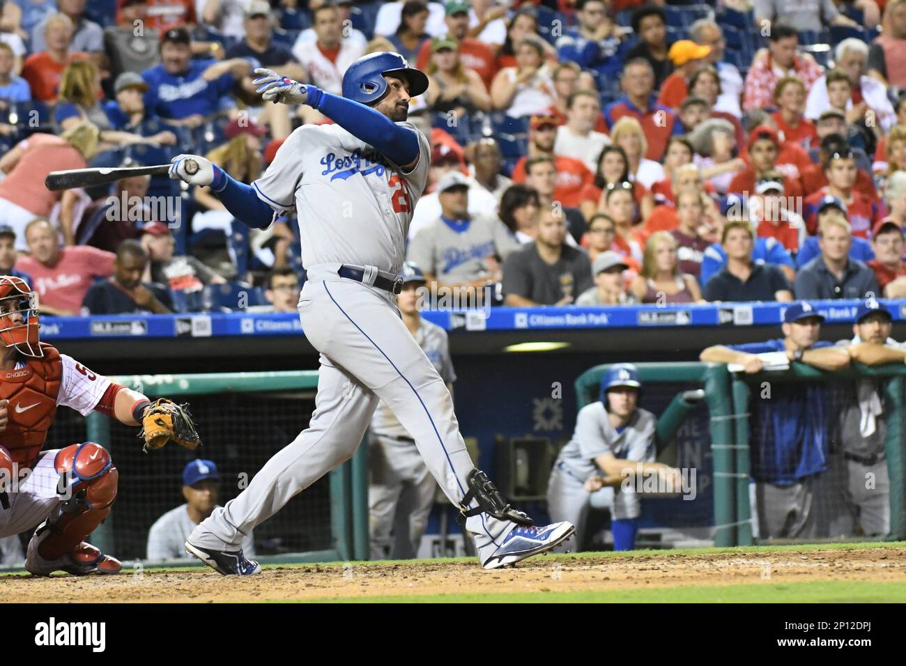August 17, 2016: Los Angeles Dodgers First base Adrian Gonzalez (23 ...