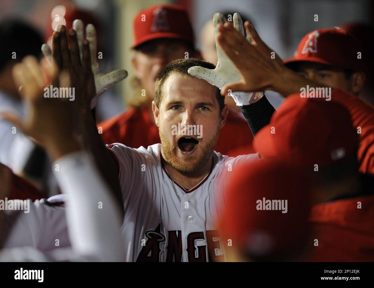 16 Aug. 2016: Los Angeles Angels of Anaheim catcher Jett Bandy (13 ...