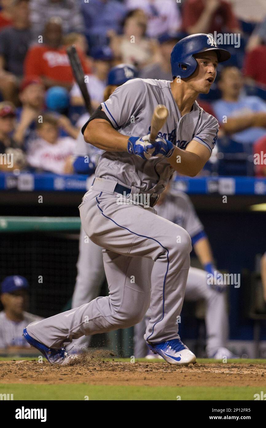 August 16, 2016: Los Angeles Dodgers shortstop Corey Seager (5) in ...