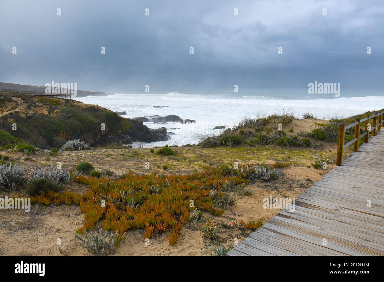 Praia do Malhao beach, Alentejo, Natural Park, portugal Stock Photo - Alamy