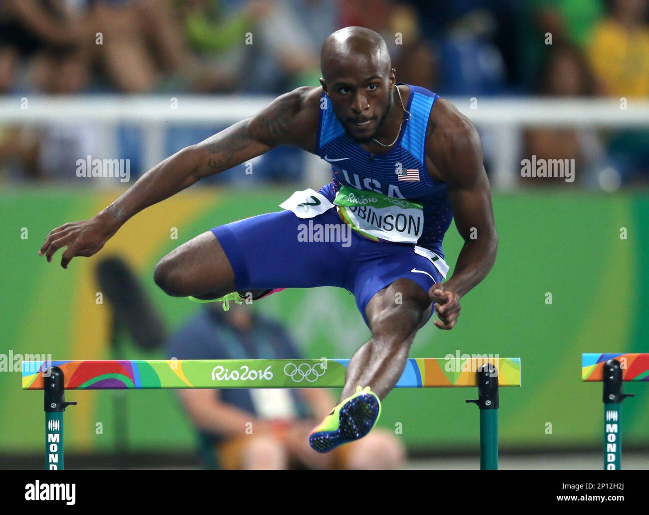 August 16, 2016 - Rio de Janeiro, RJ, Brazil - USA's Byron Robinson ...