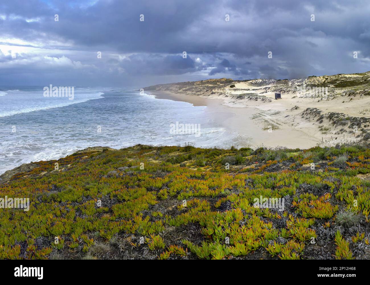 Praia do Malhao beach, Alentejo, Natural Park, portugal Stock Photo - Alamy
