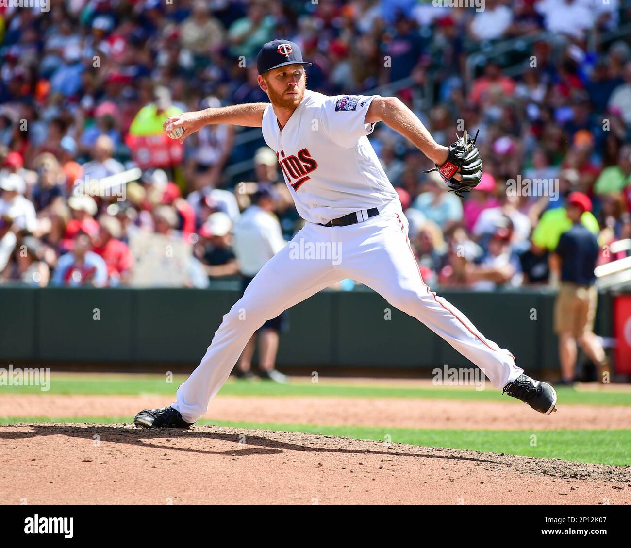 August 14, 2016: Minnesota Twins Pitcher Michael Tonkin (59) [10265 ...