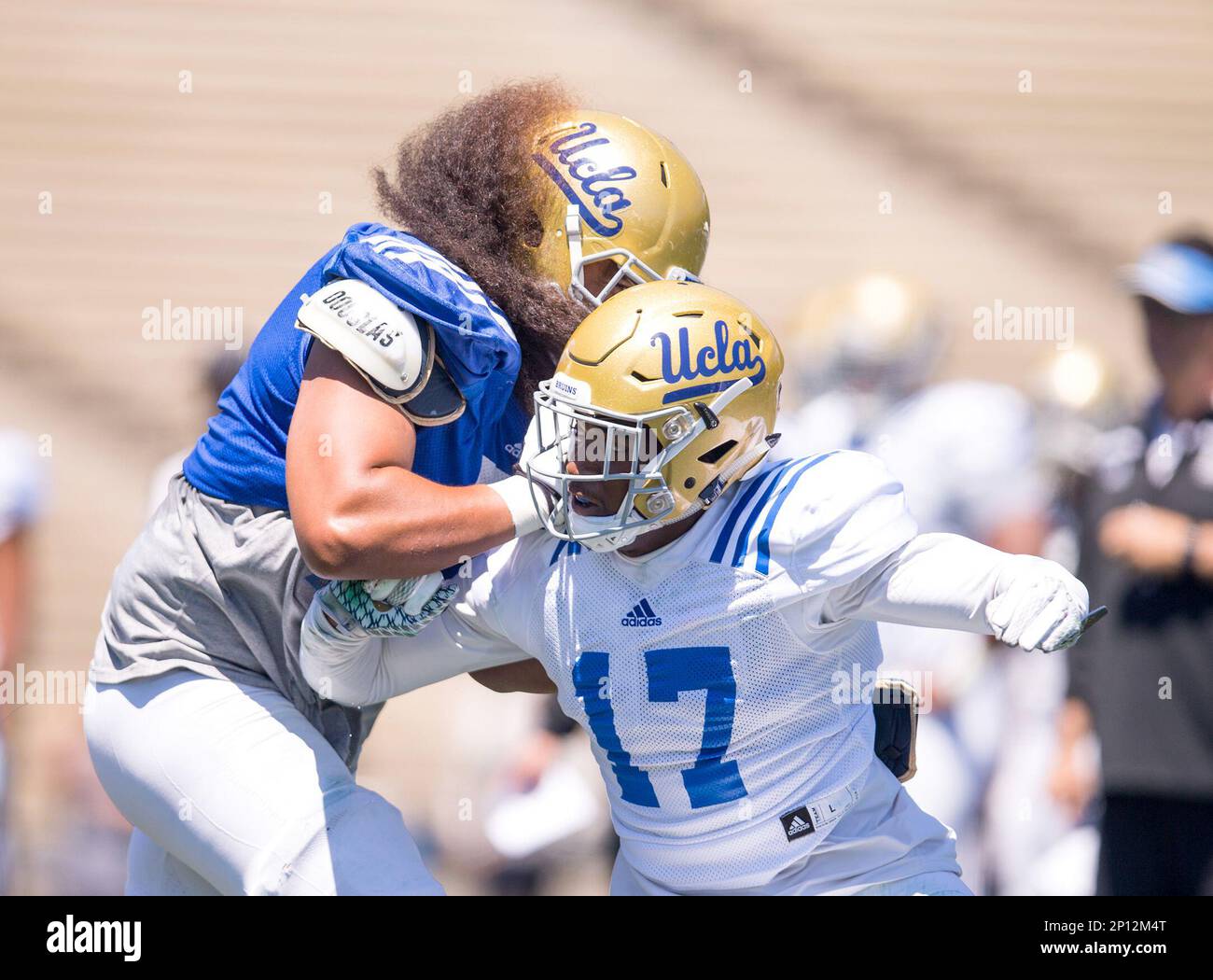 April 23, 2016 Los Angeles, CA...UCLA defensive back (17) Dechaun ...