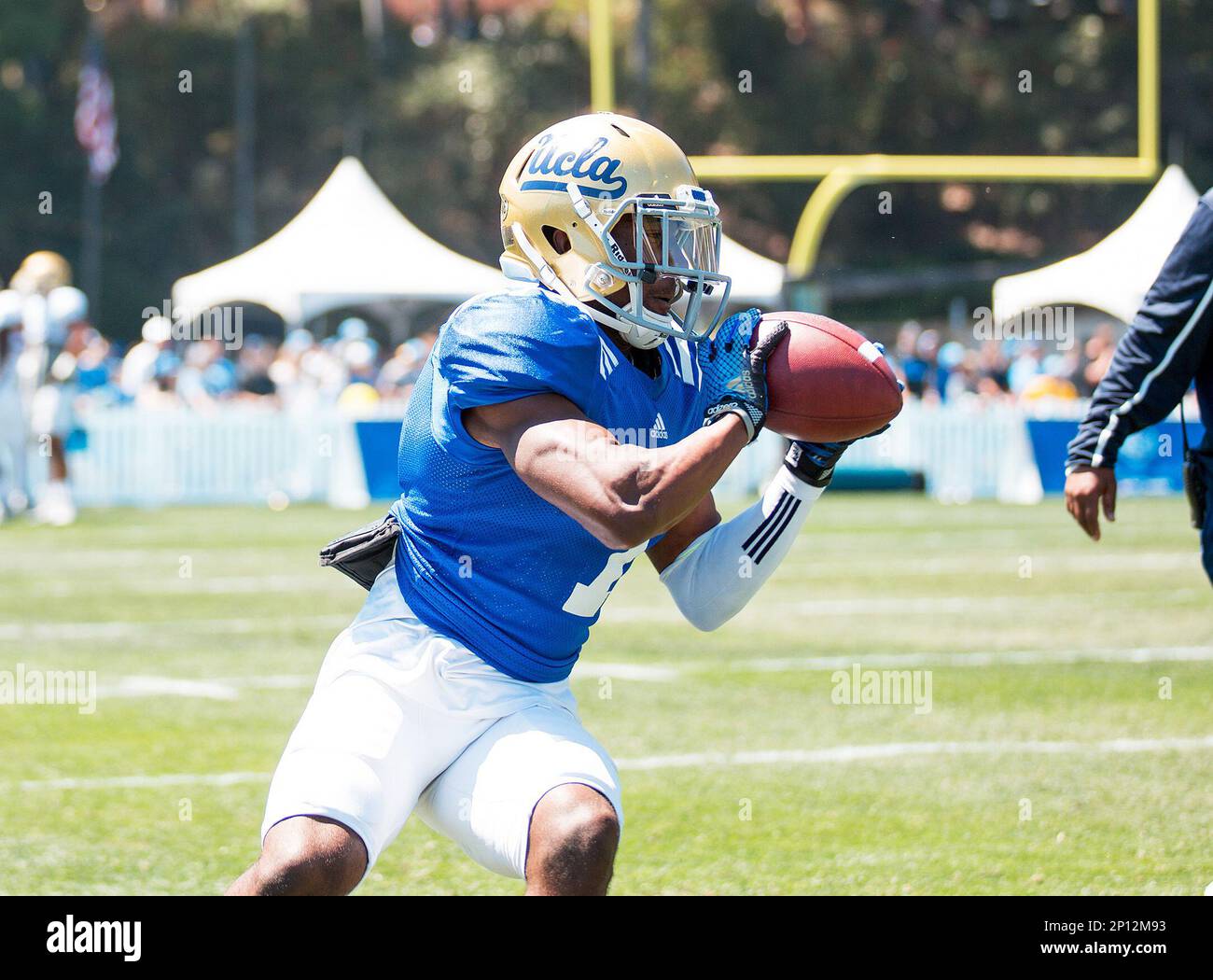 April 23, 2016 Los Angeles, CA...UCLA wide receiver (7) Darren Andrews ...