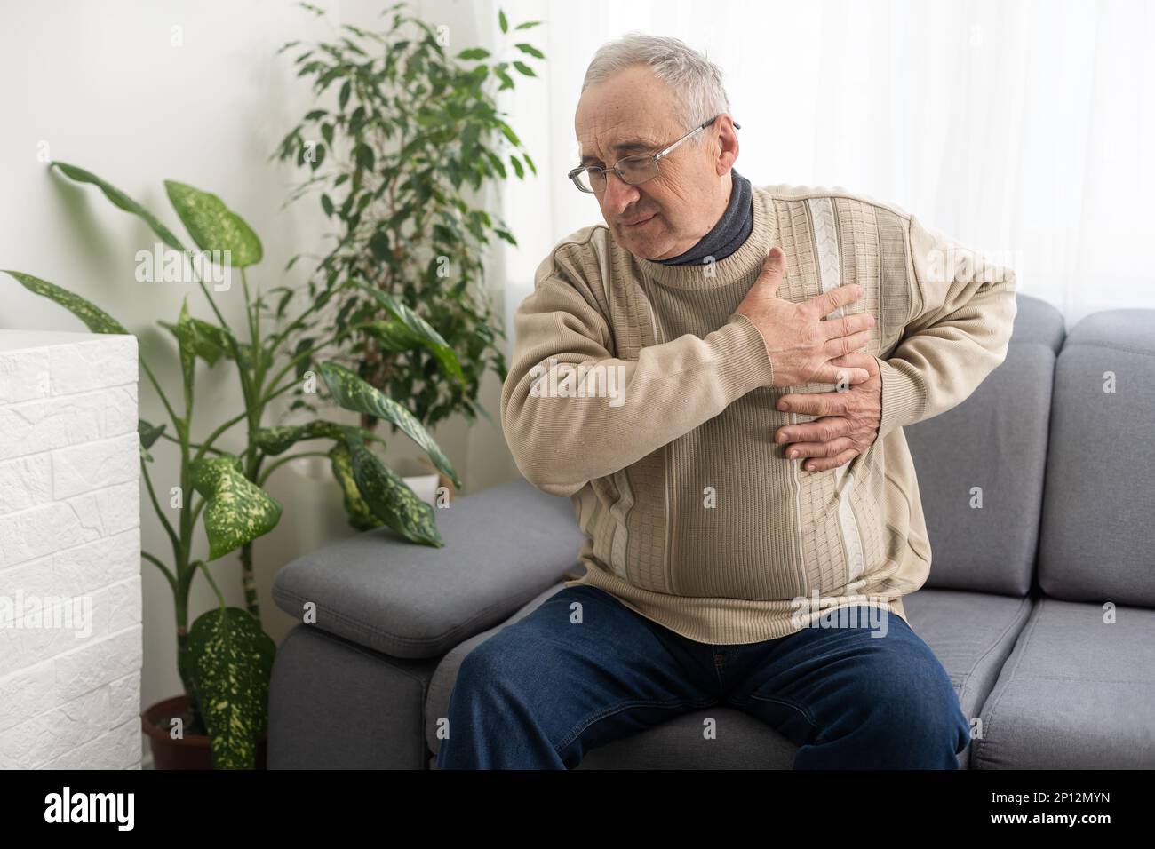 Coronary heart disease mature woman hi-res stock photography and images ...