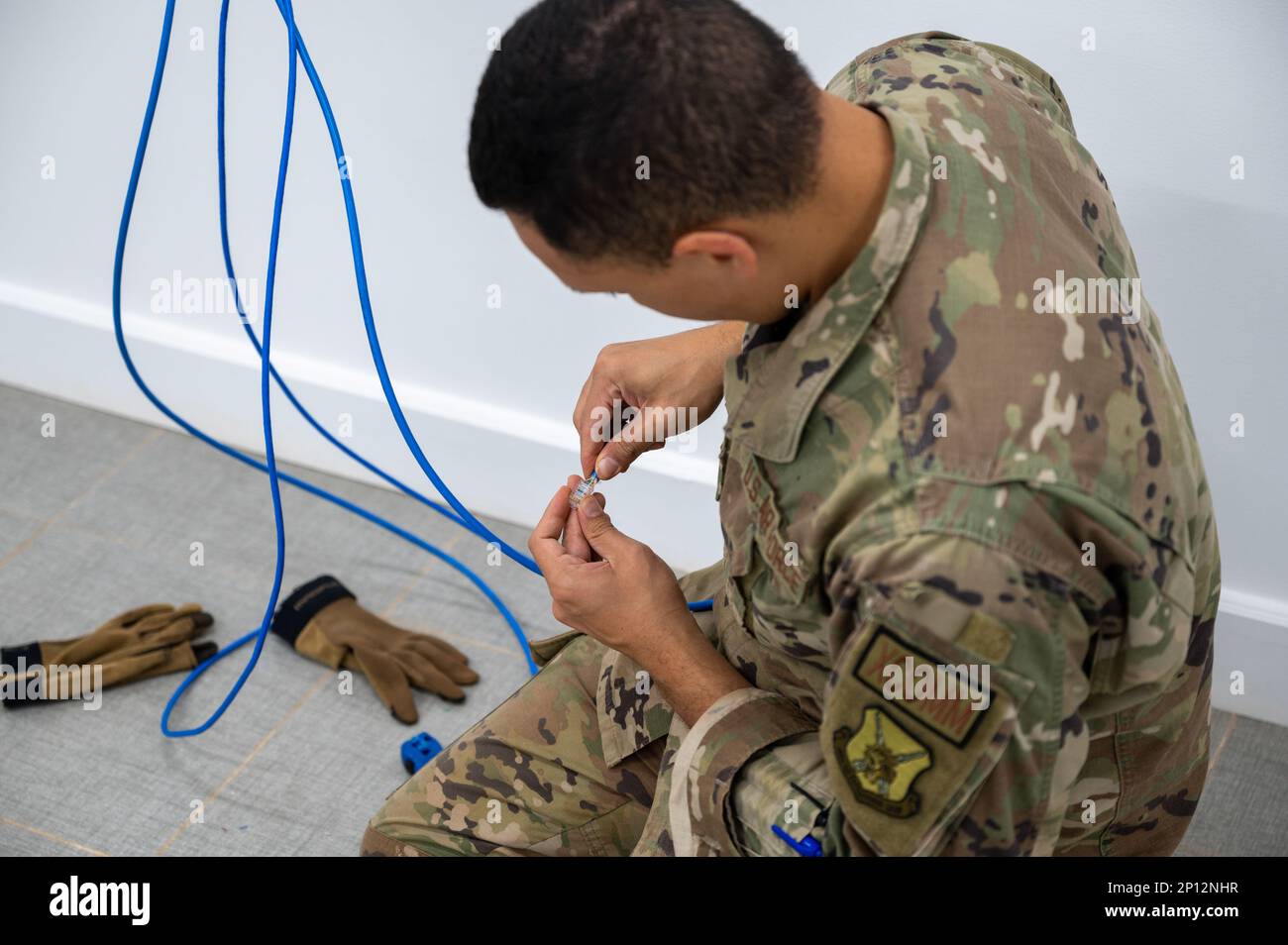 U.S. Air Force Senior Airman Joshua Glynn, 768th Expeditionary Air Base ...