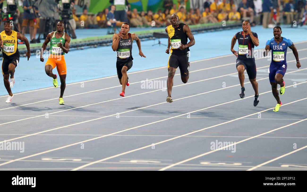 August 14, 2016 - Rio de Janeiro, RJ, Brazil - The fastest man on earth ...