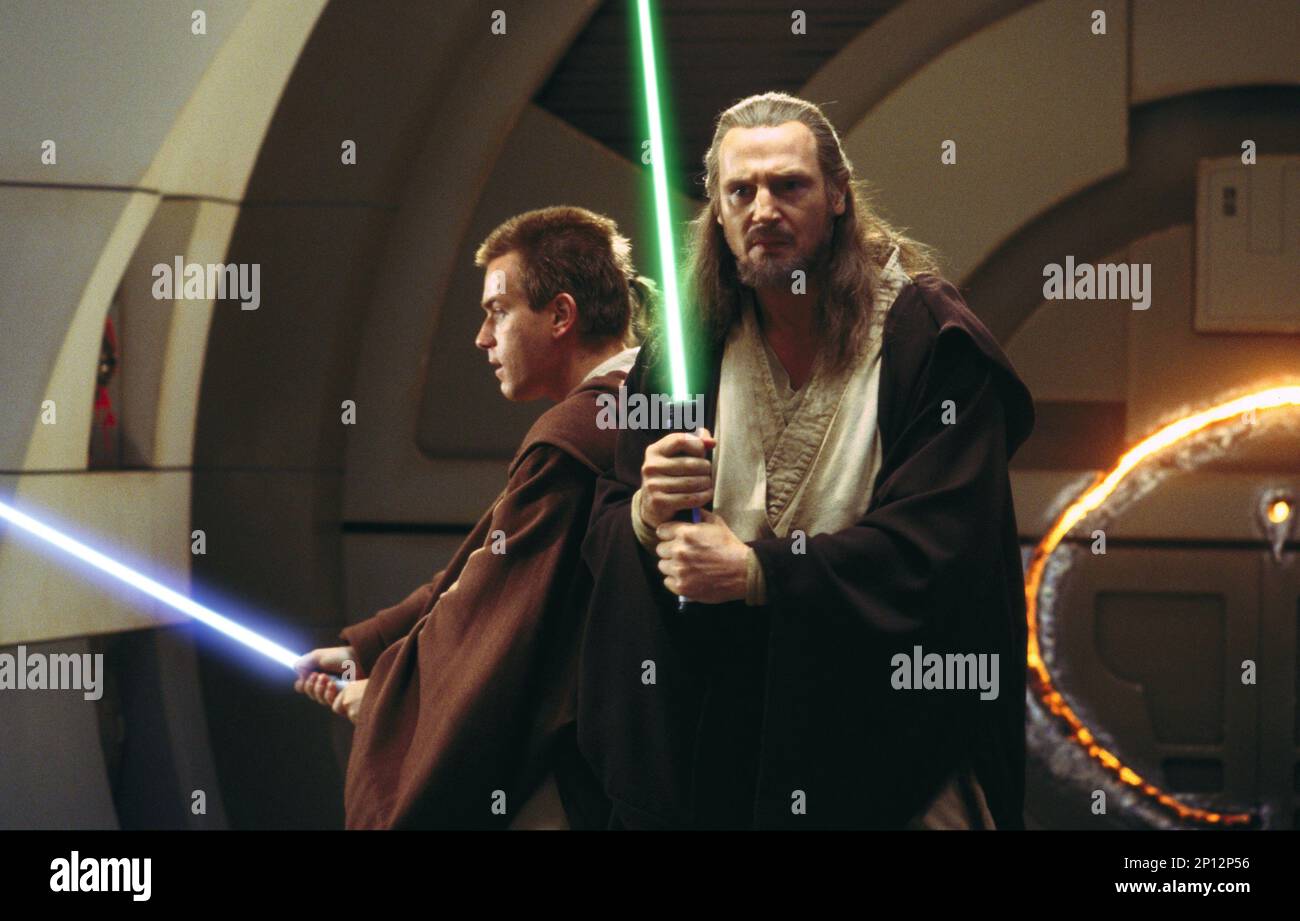 The phantom menace liam neeson hi-res stock photography and images - Alamy