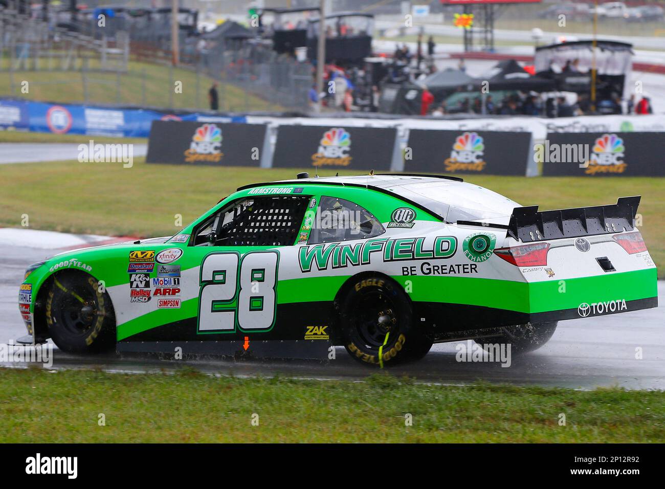 Dakoda Armstrong during the NASCAR Xfinity Series Mid-Ohio 200 race at ...