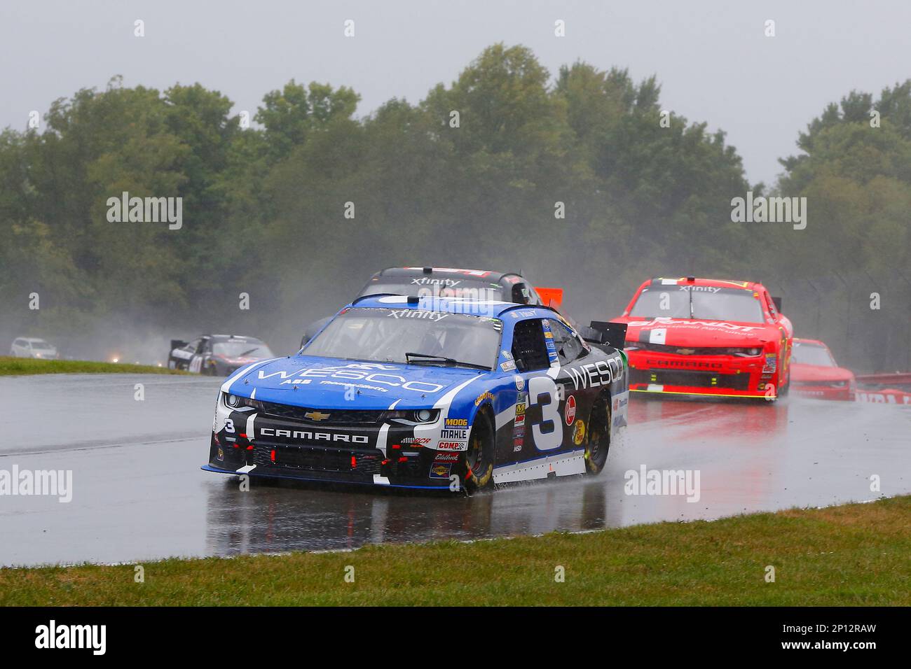 Ty Dillon (3) and Justin Allgaier (7) during the NASCAR Xfinity Series ...