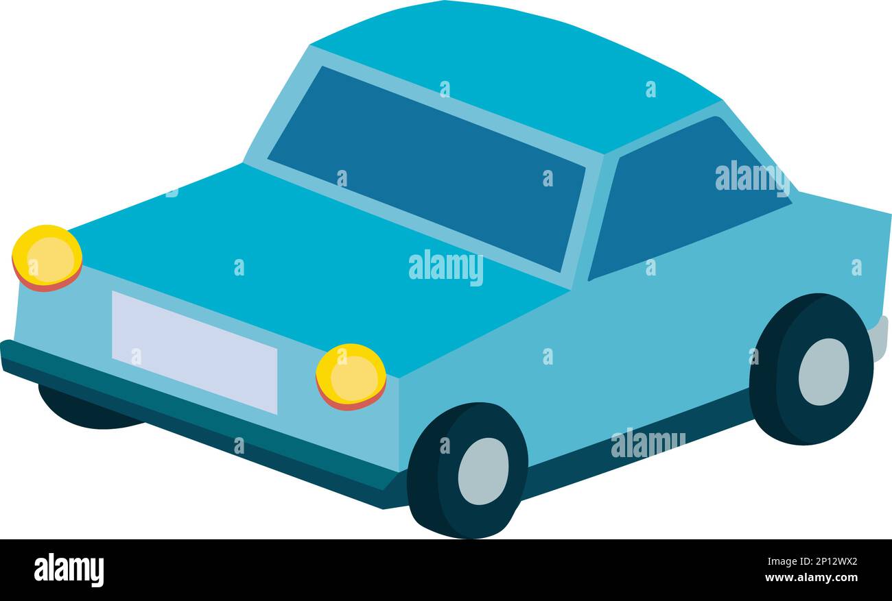 blue car kids toy Stock Vector Image & Art - Alamy