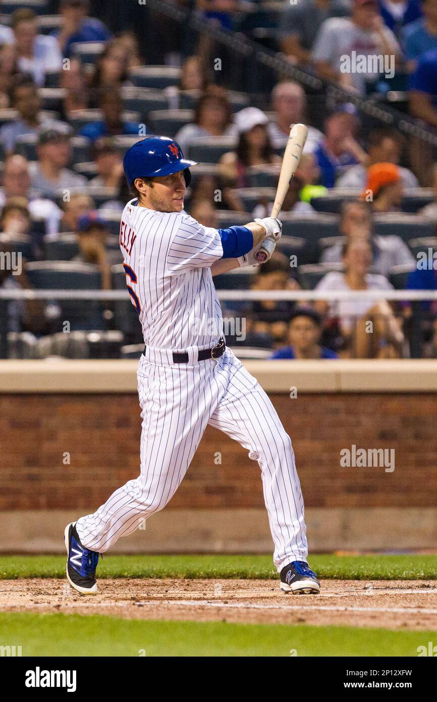 August 10, 2016: New York Mets left fielder Ty Kelly (56) during a ...
