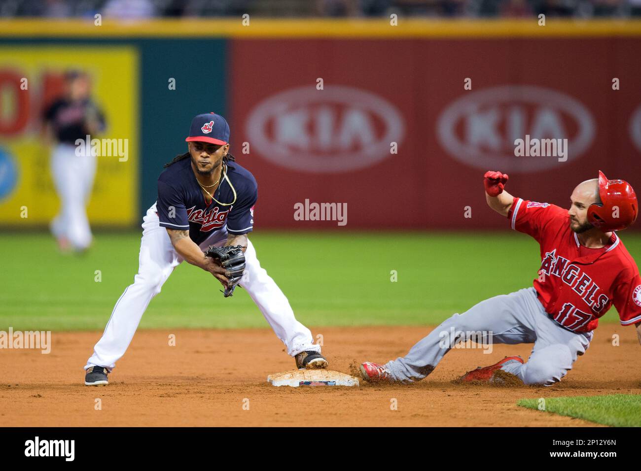 11 August 2016: Cleveland Indians Outfield Michael Martinez (1) [7026 ...