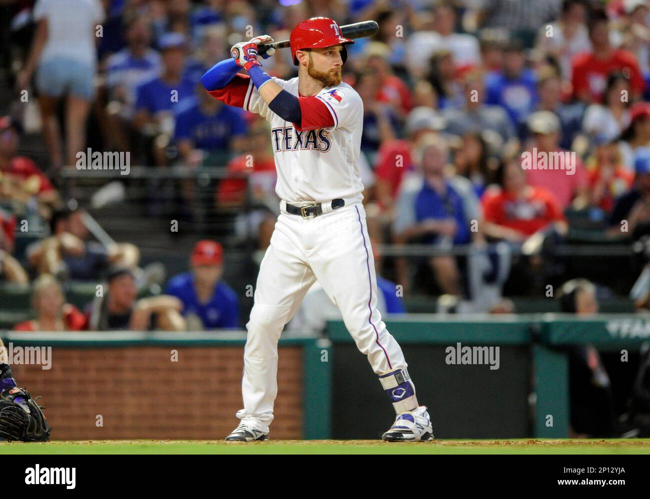 Aug 10, 2016: Texas Rangers catcher Jonathan Lucroy #25 during an MLB ...
