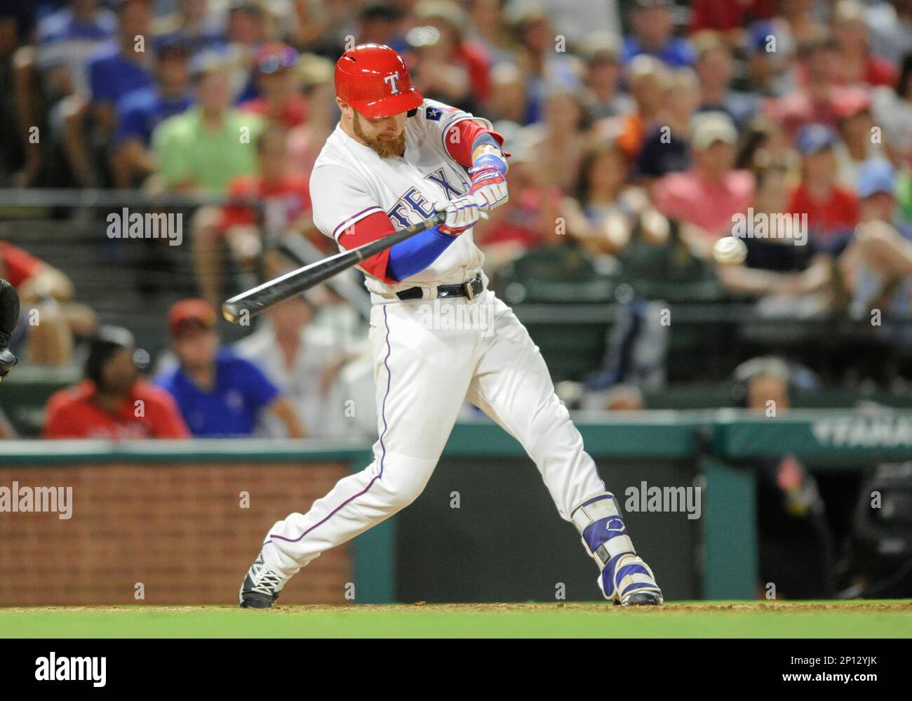 Aug 10, 2016: Texas Rangers catcher Jonathan Lucroy #25 during an MLB ...