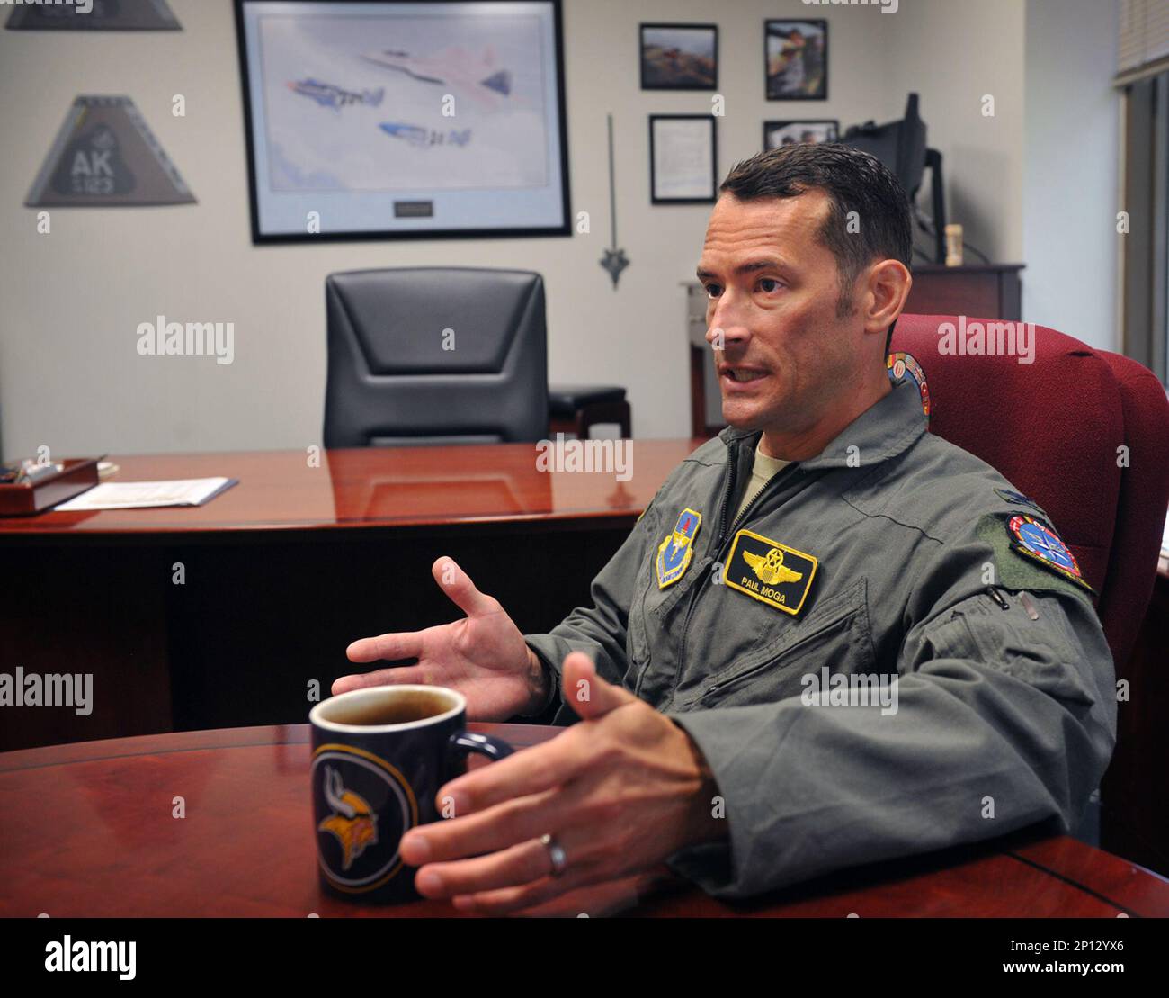 Col. Paul "Max" Moga describes the path his Air Force career has taken ...