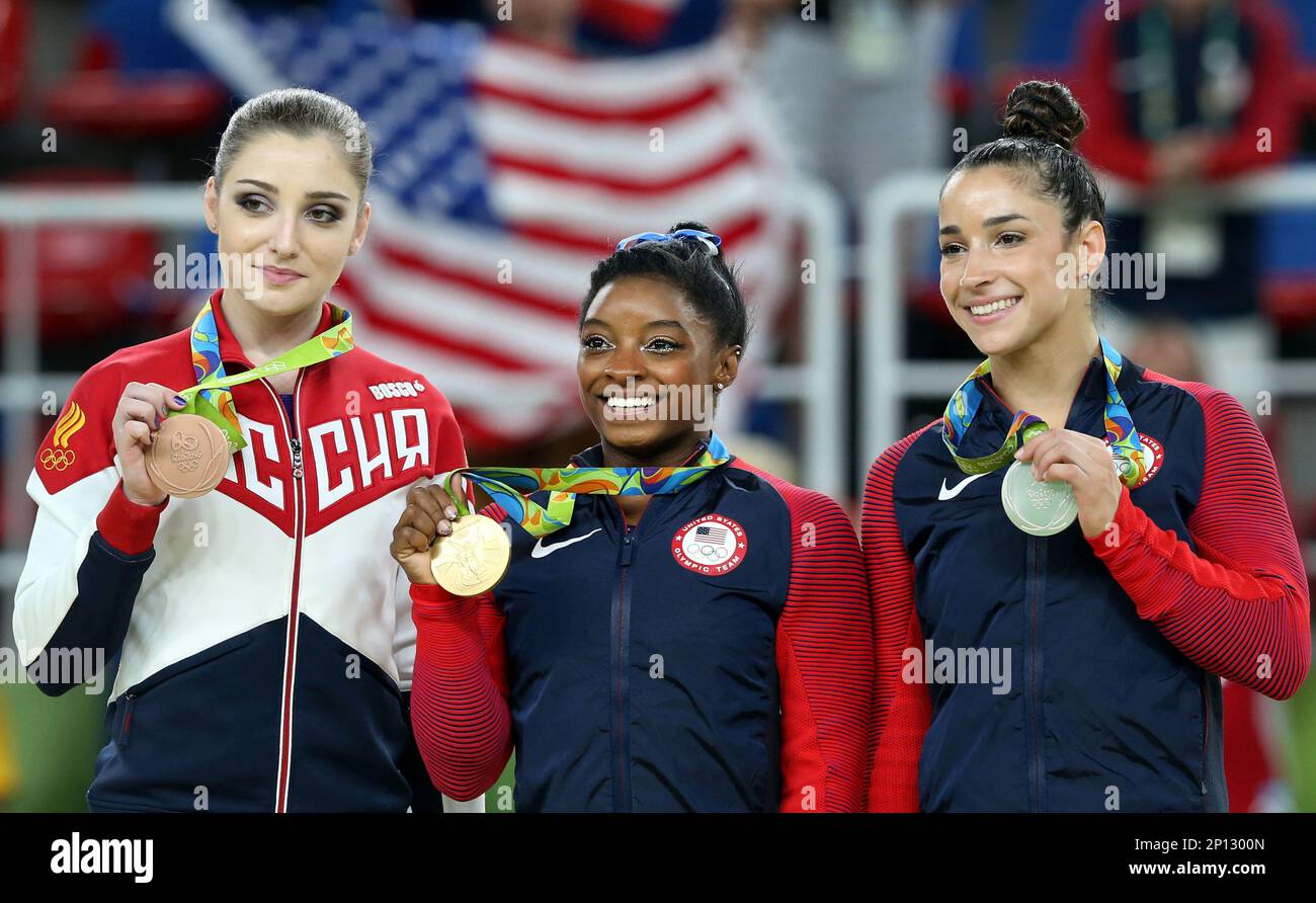 August 11, 2016 - Rio de Janeiro, RJ, Brazil - USA's Simone BILES ...