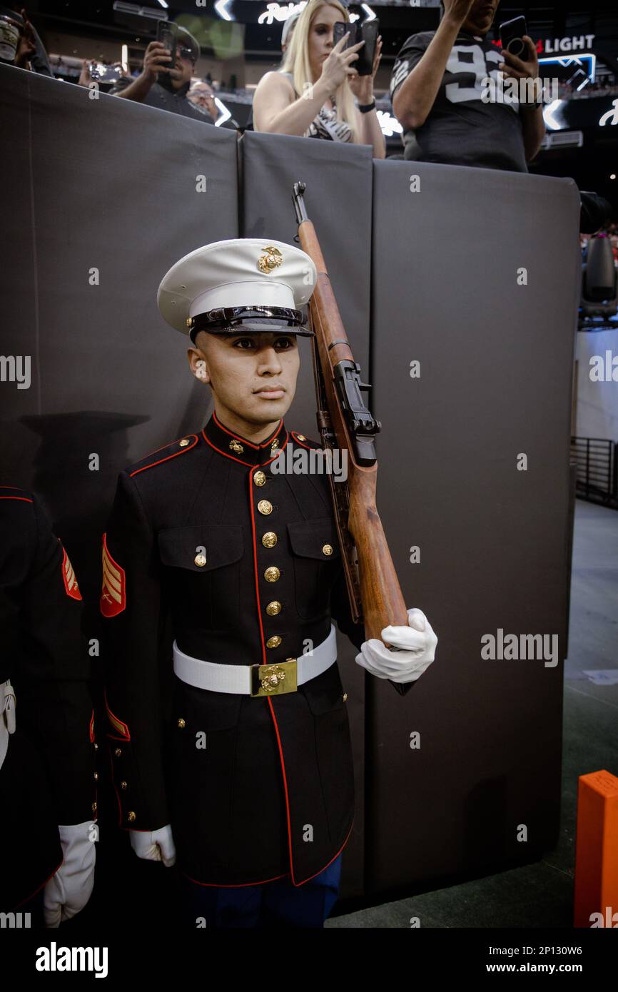 U.S. Marines with Recruiting Station Salt Lake City presented the ...