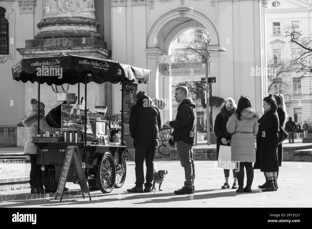 Street Life, In and around Vienna Stock Photo - Alamy